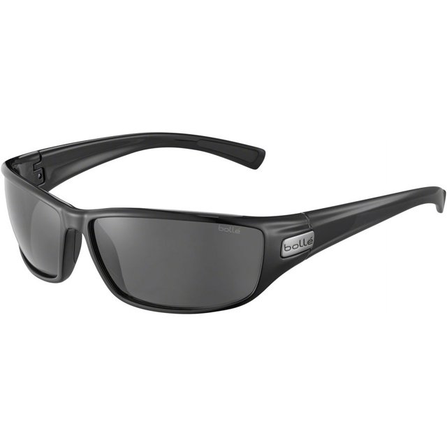 Bolle Python Sunglasses, Shiny, Black/Polarized, TNS 11328 - Walmart.com