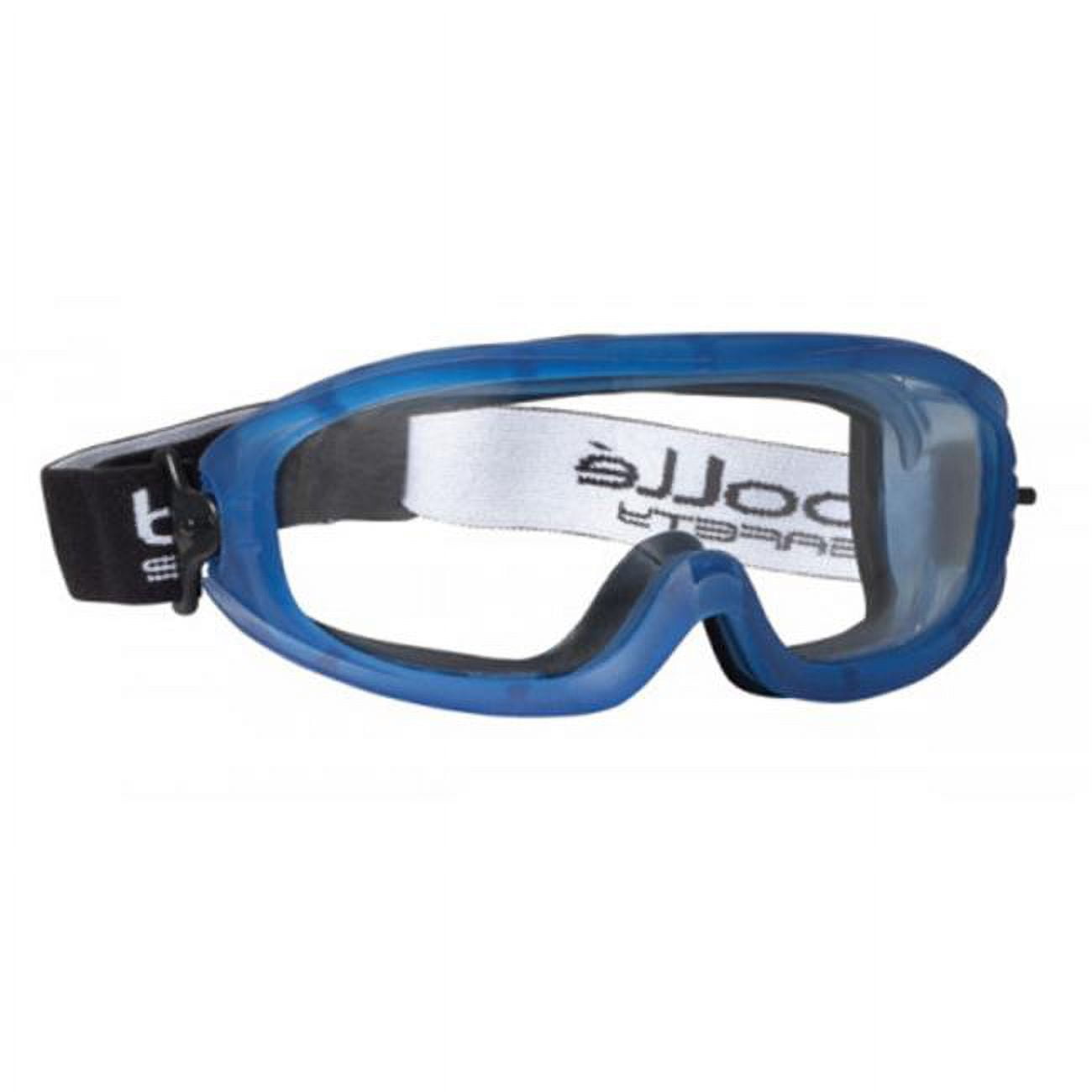 Bolle Safety Atom Goggle Clear PC Safety Glasses, Blue - Walmart.com