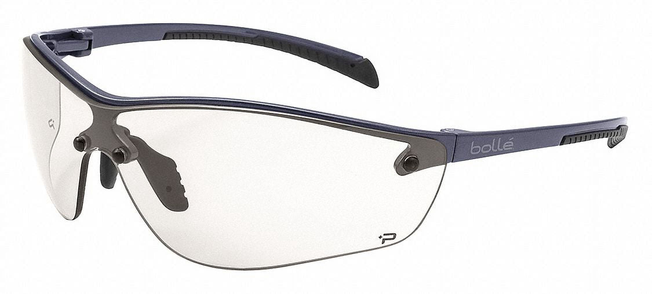 Bolle Silium Plus Protective Sunglasses, Black Frame/Smoke Lens ...