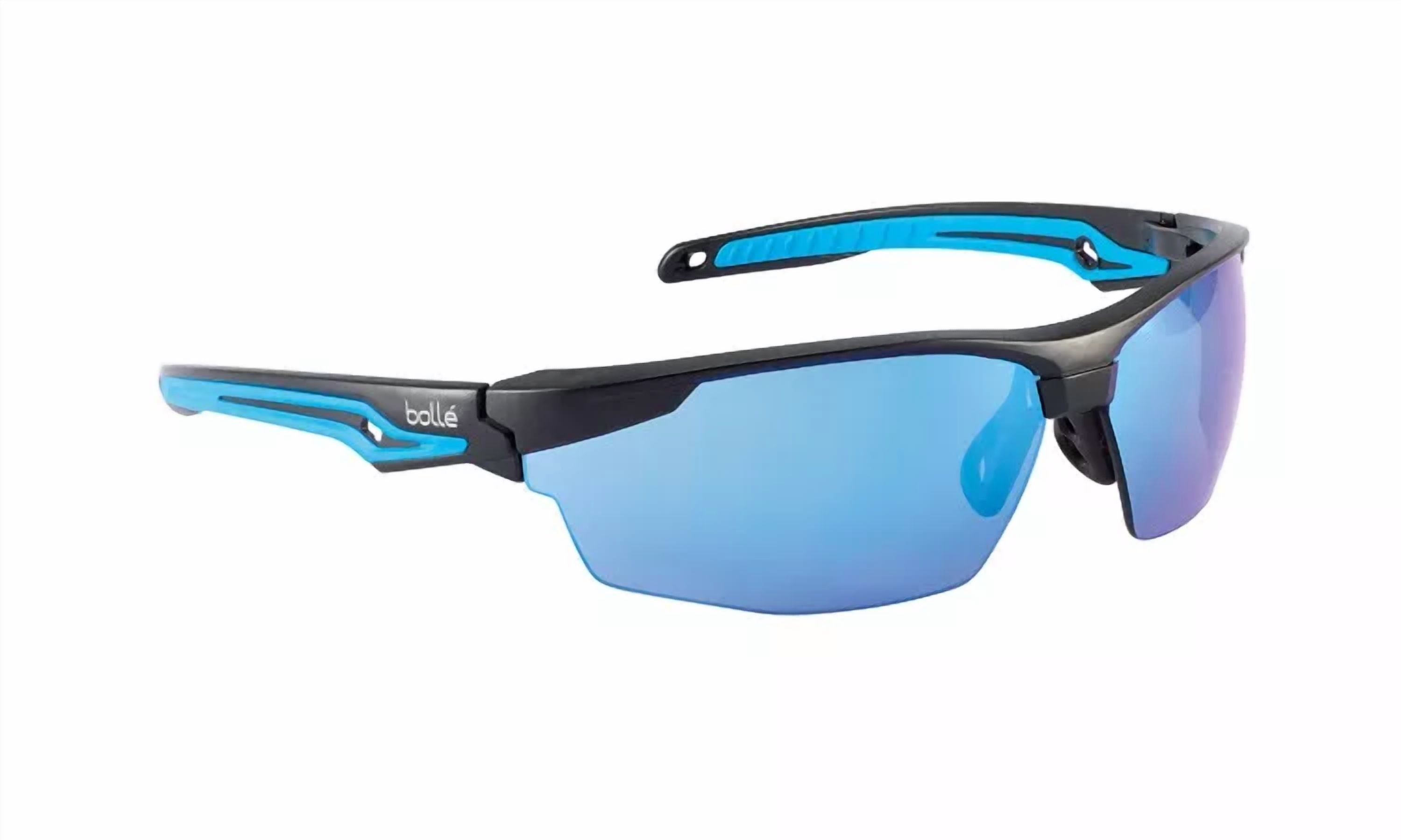 Bolle Tryon Safety Glasses With Blue Flash Mirror Lens 40304 - Walmart.com