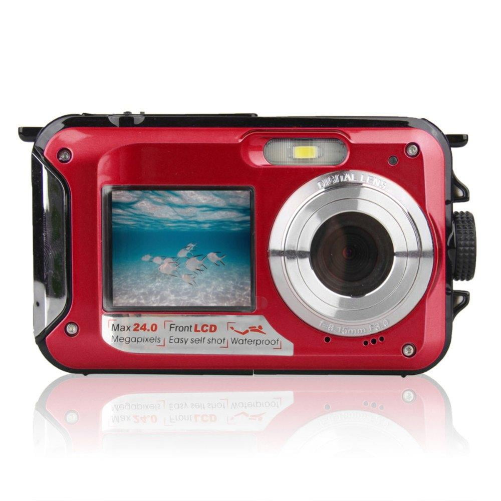 Bollsley Waterproof Camera Underwater Digital Camera Full HD 1080P 30 ...