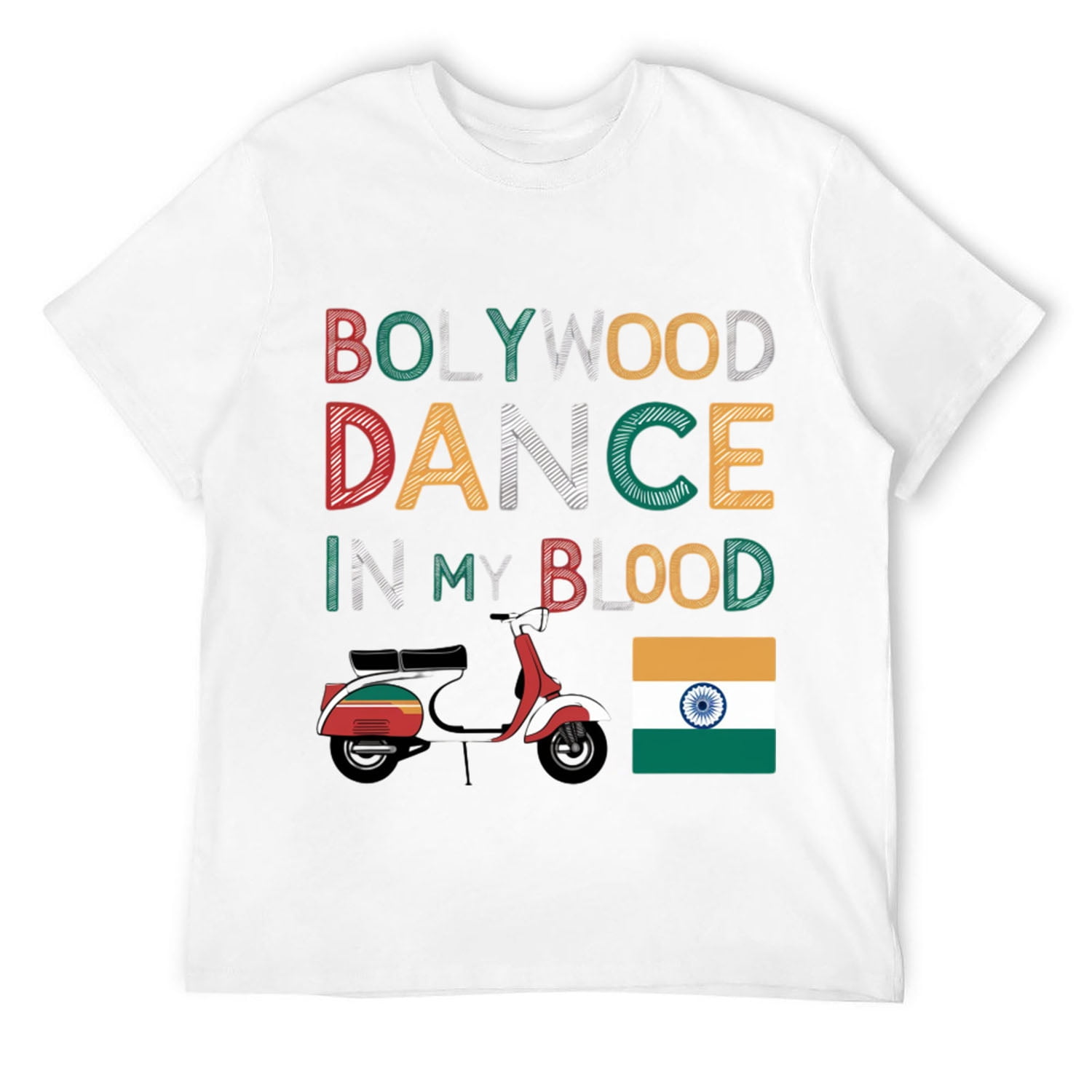 Bollywood Dance Moves In My Blood Solo - Halloween Rock Music T-Shirt ...