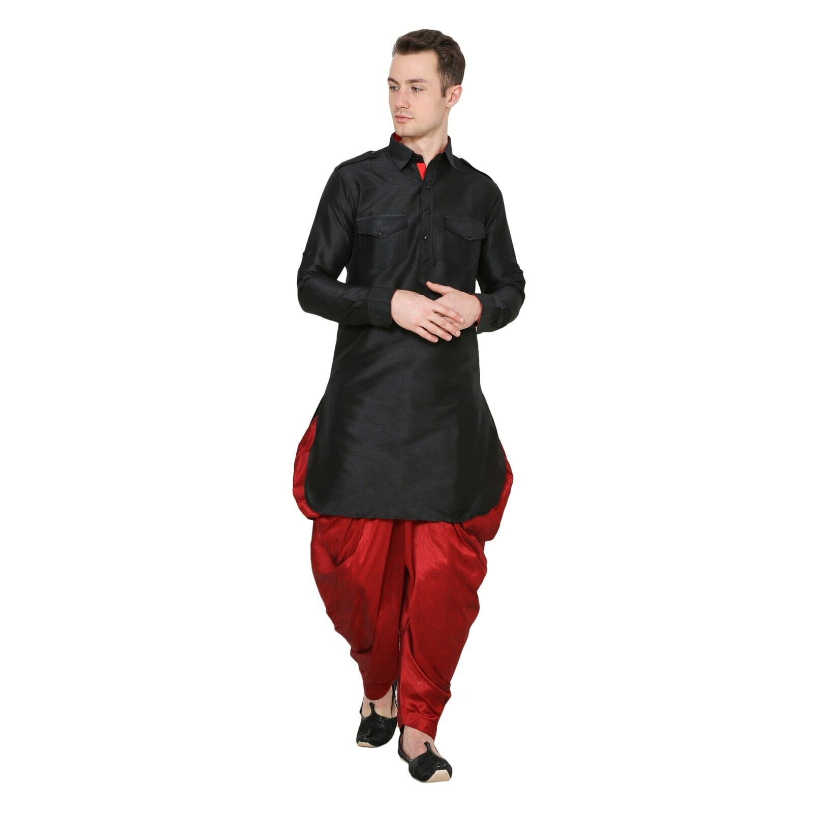 Bollywood Designer Indian Silk Festive Diwali Pathani Salwar Ethnic ...