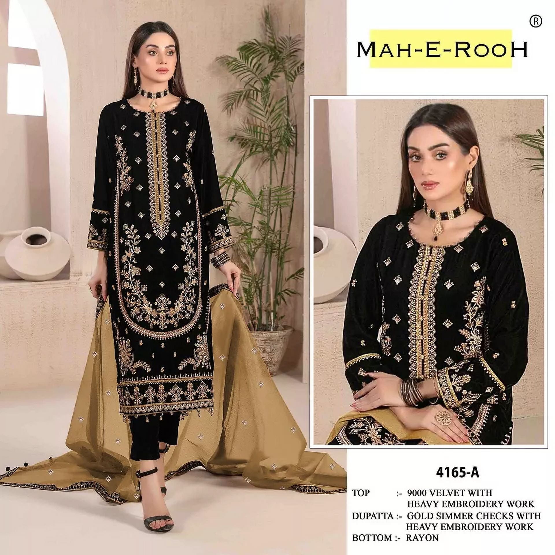Bollywood Designer Women Salwar Suit Indian Wedding Wear Salwar Kameez ...