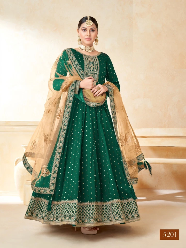 Bollywood Indian Party Wear Shalwar Kameez Ready Made Designer Gown For ...