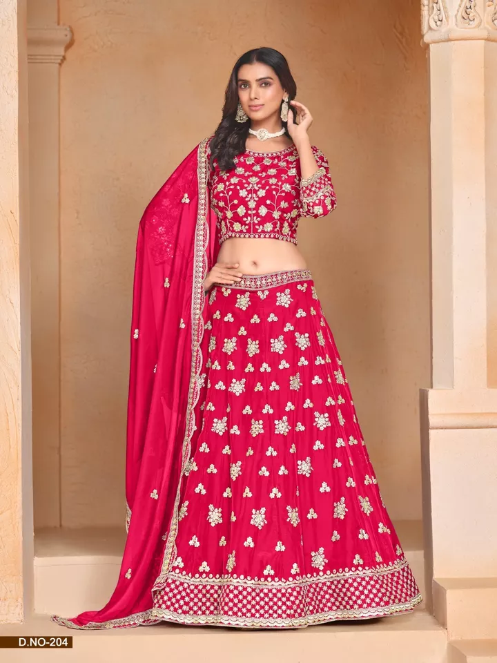 Bollywood Party Lehenga Pakistani Bridal Sangeet Wear Lengha Wedding ...