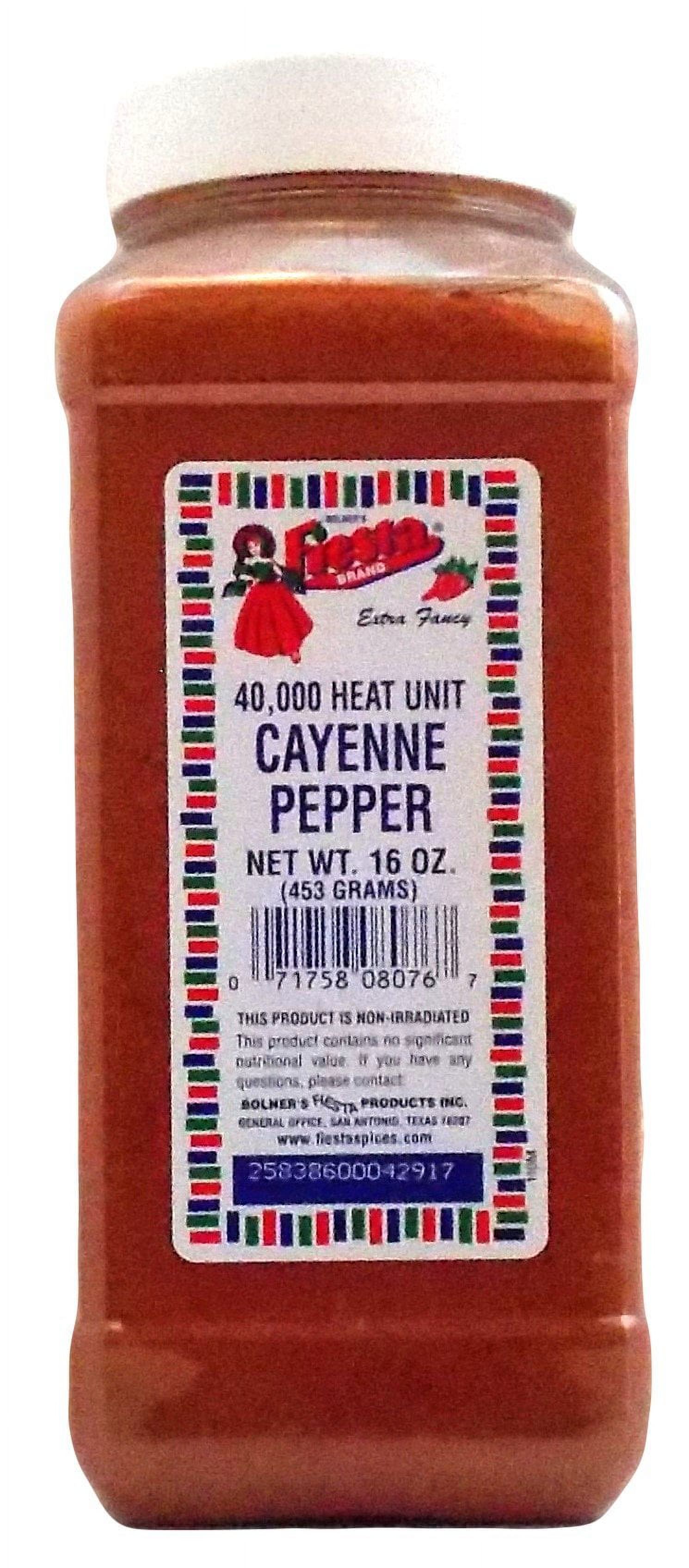 Bolner's Fiesta Extra Fancy Cayenne Pepper - Intense Heat (40,000 H.U ...