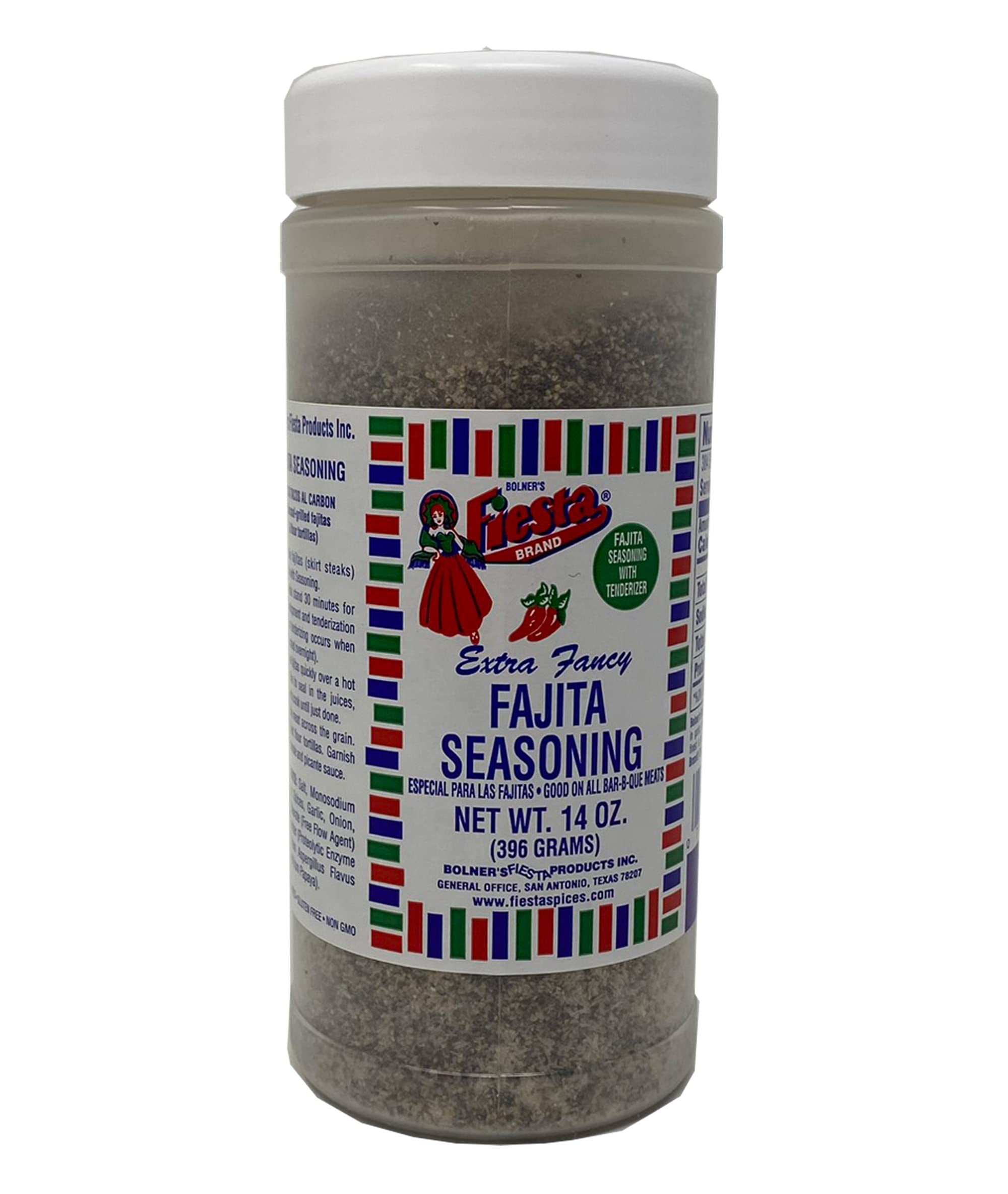Bolner's Fiesta Extra Fancy Fajita Seasoning: Authentic Flavor in a ...