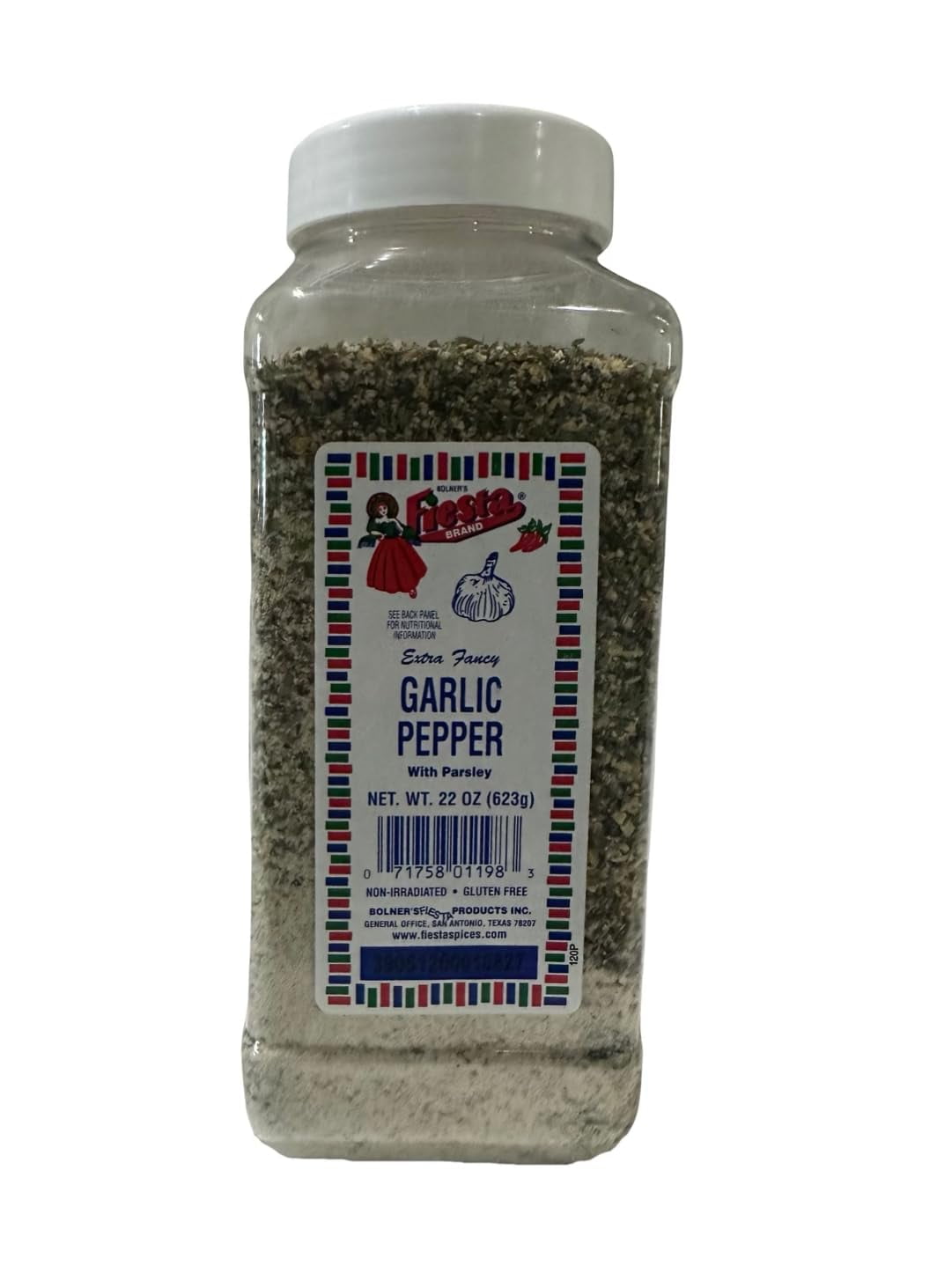 Bolner's Fiesta Extra Fancy Garlic Pepper Blend 22oz H1 - Walmart.com