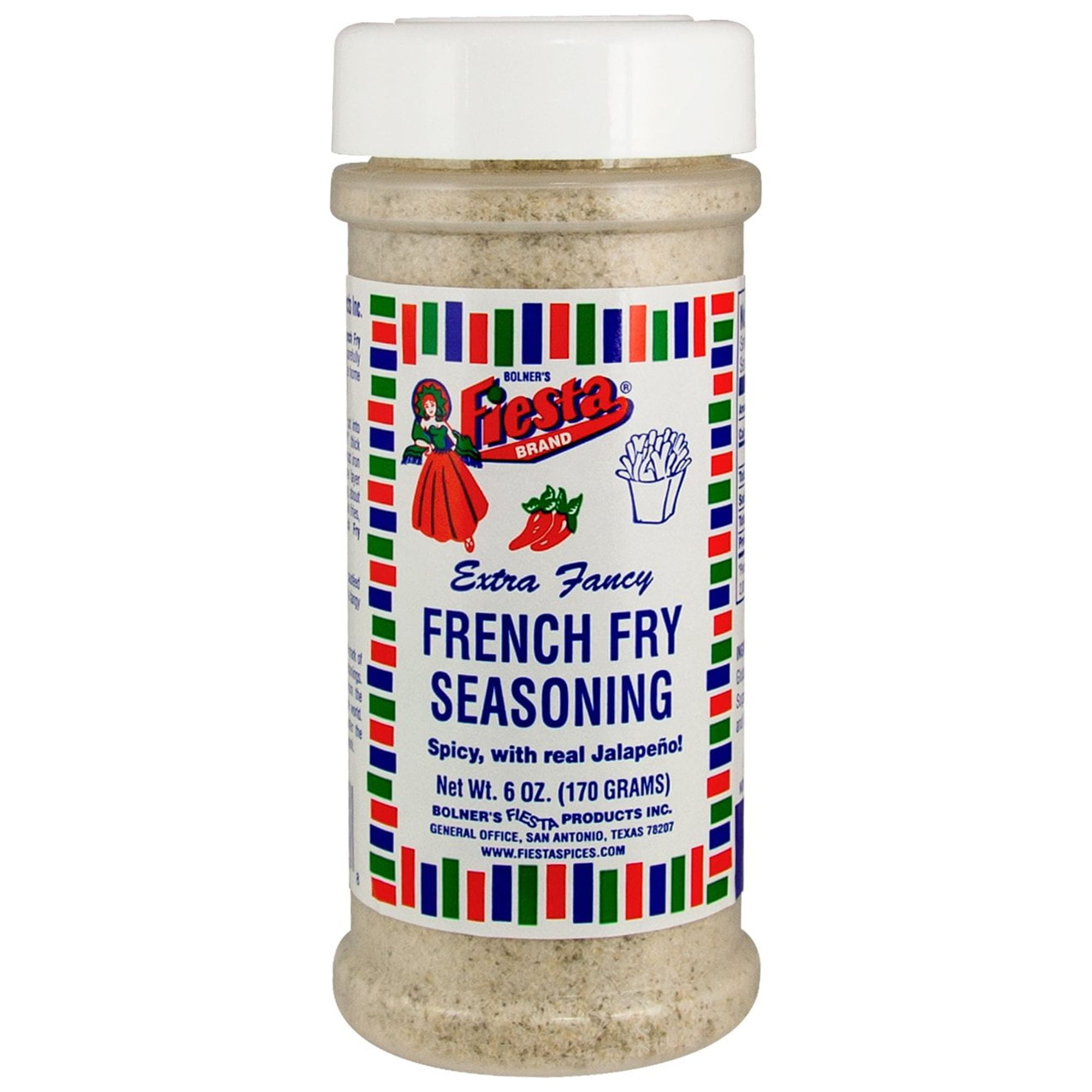 Bolner's Fiesta Extra Fancy MFF30 French Fry Seasoning 6oz - Walmart.com