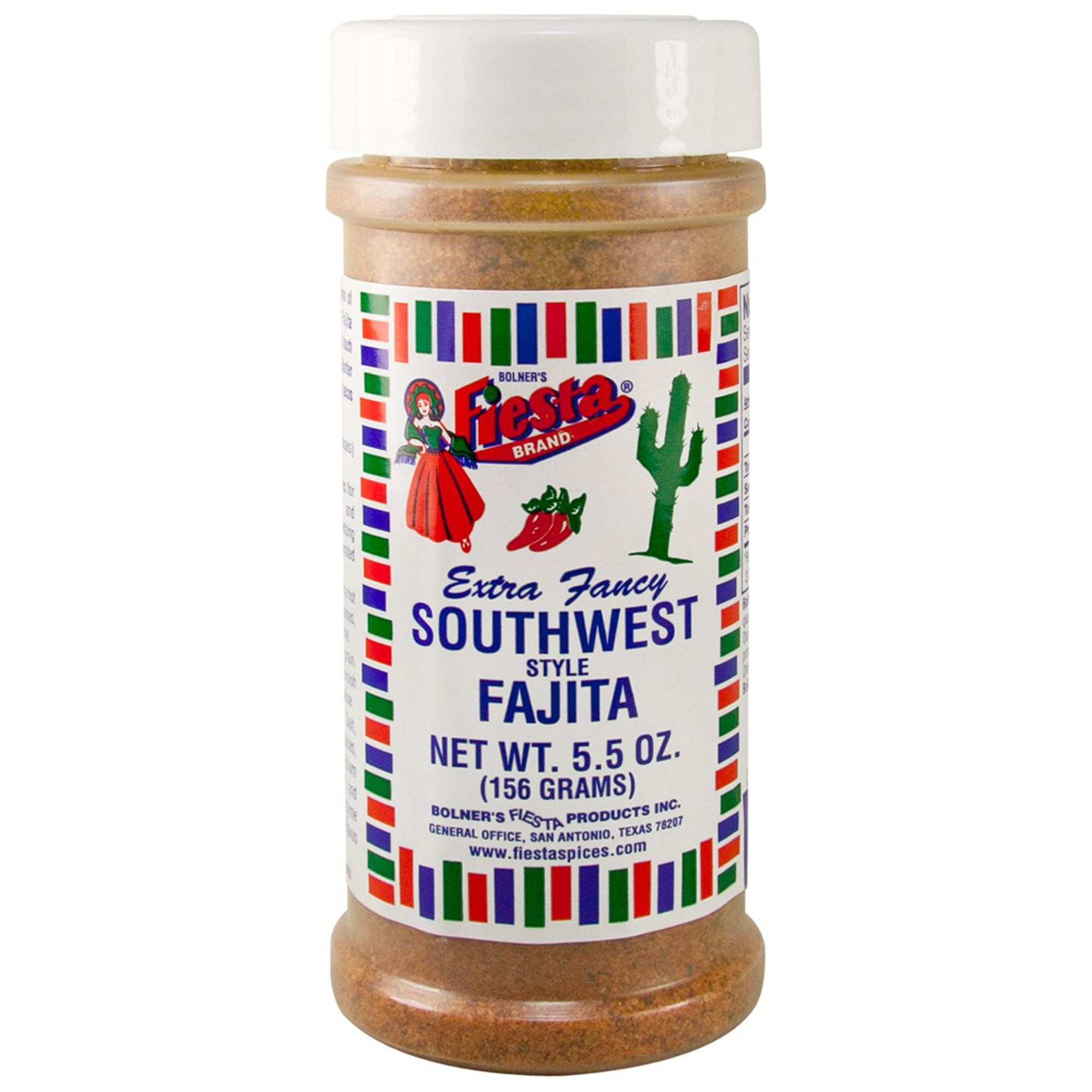 Bolner's Fiesta Fajita Seasoning Southwest MDA05 5.5oz - Walmart.com