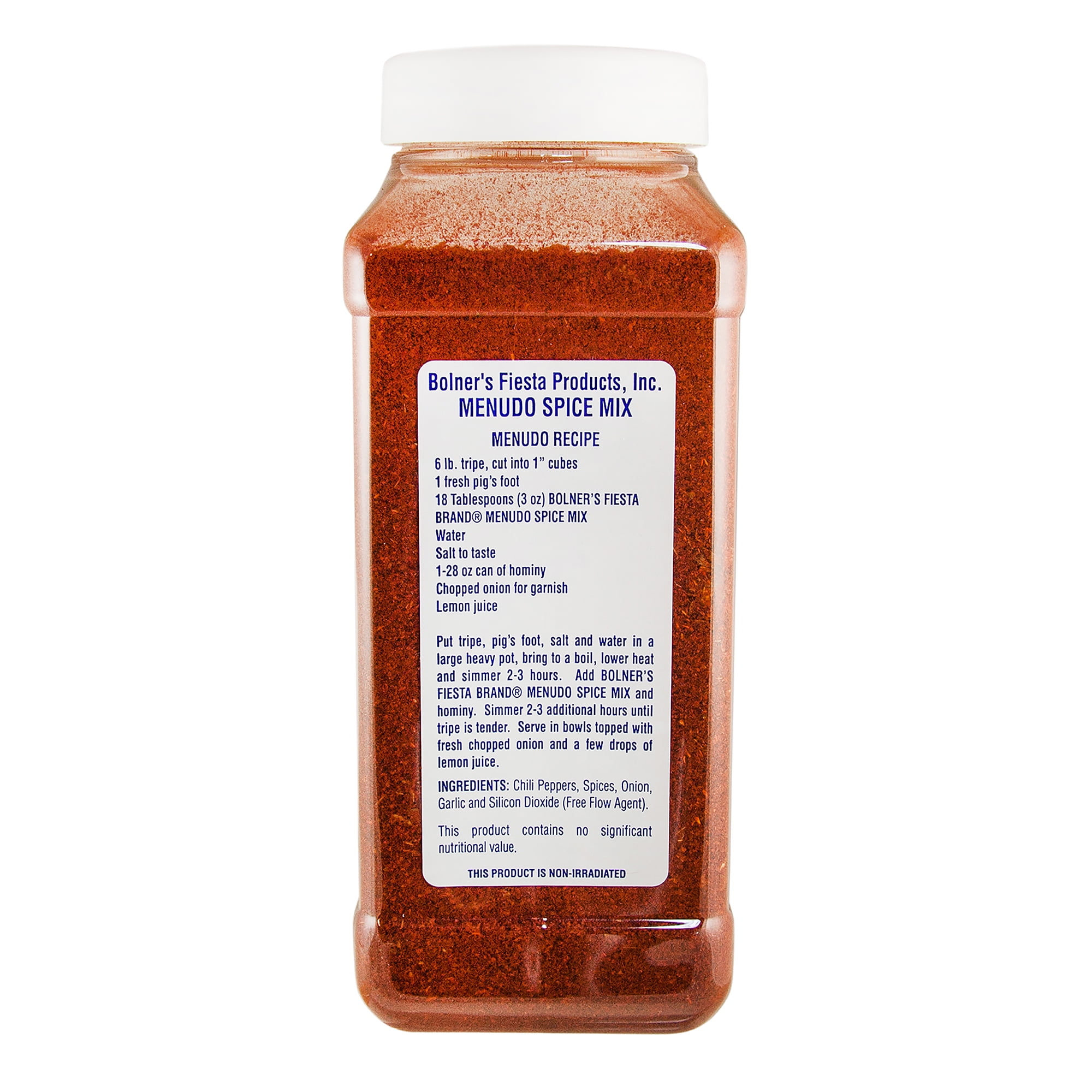 Bolners Fiesta Extra Fancy Menudo Spice Mix, 16 oz - Walmart.com