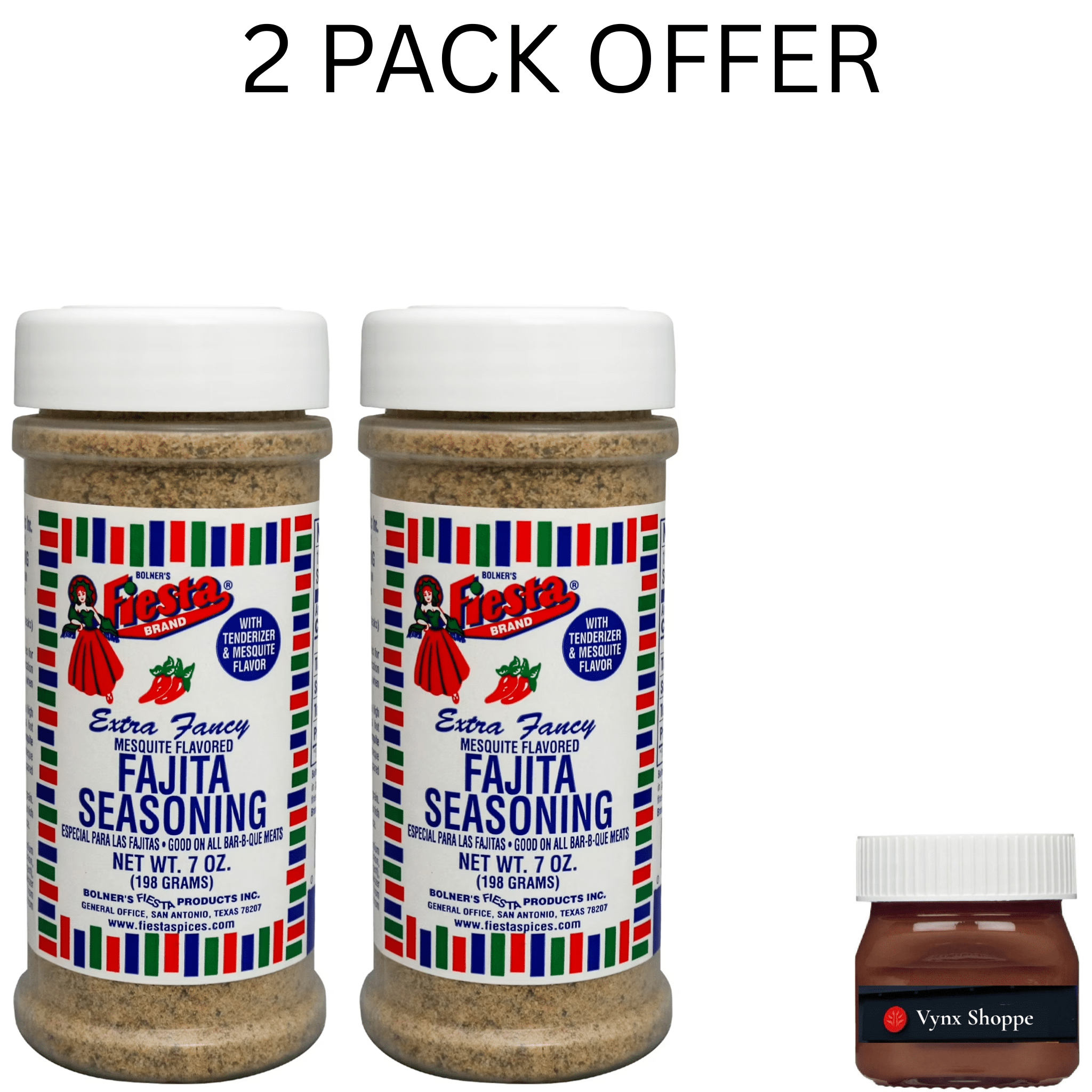 Bolners Fiesta Fiesta Fajita Seasoning Mix, Mesquite Flavor, 7 Oz ...