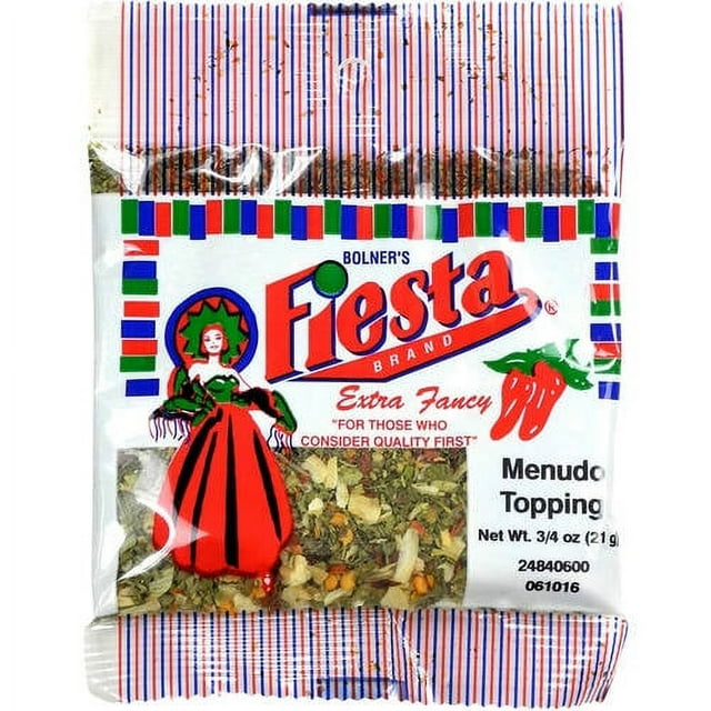Bolners Fiesta Fiesta Menudo Topping .75oz Bag - Walmart.com