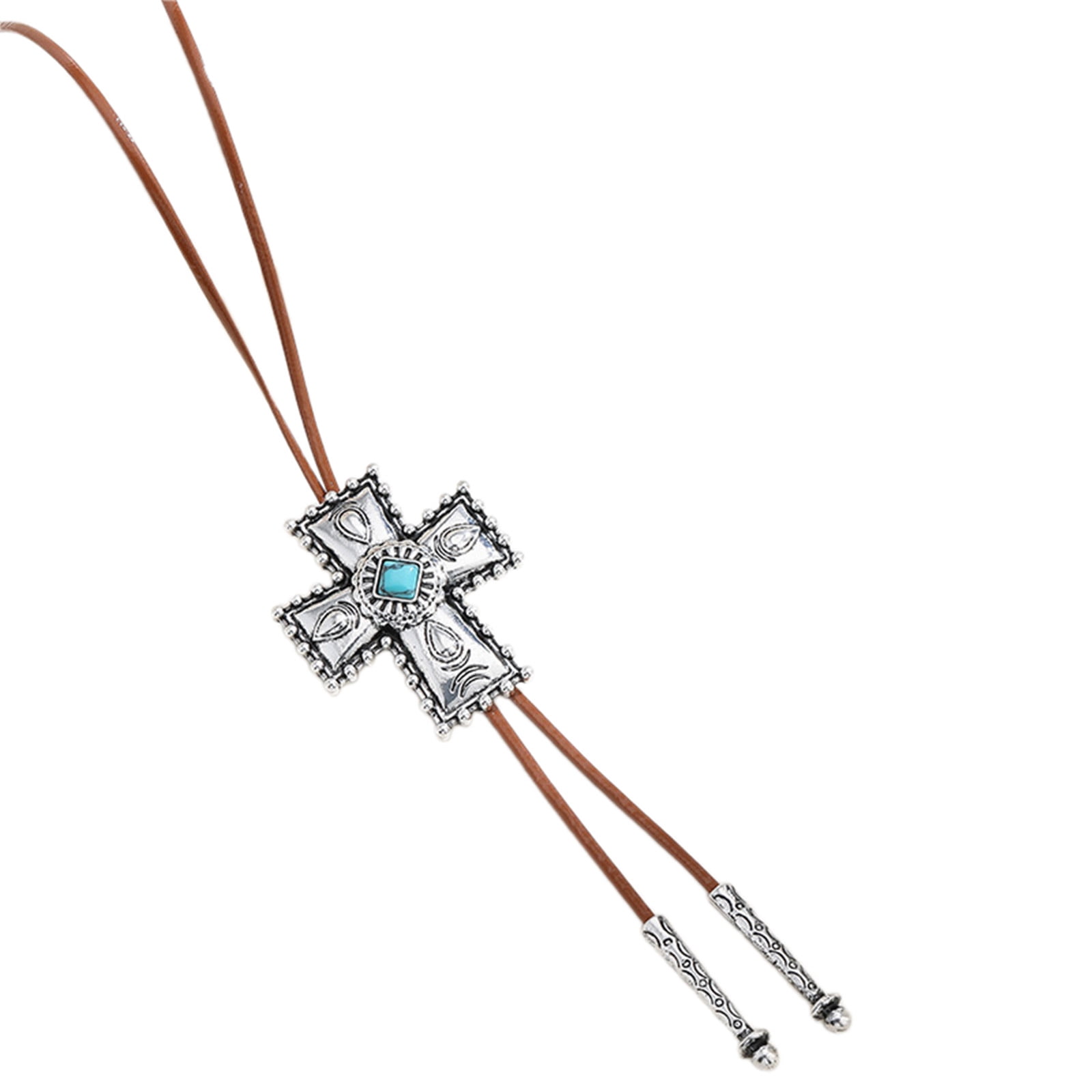 Bolo Tie Necklace for Women Girls Cool Jewelry Chain Lariat with Heart ...