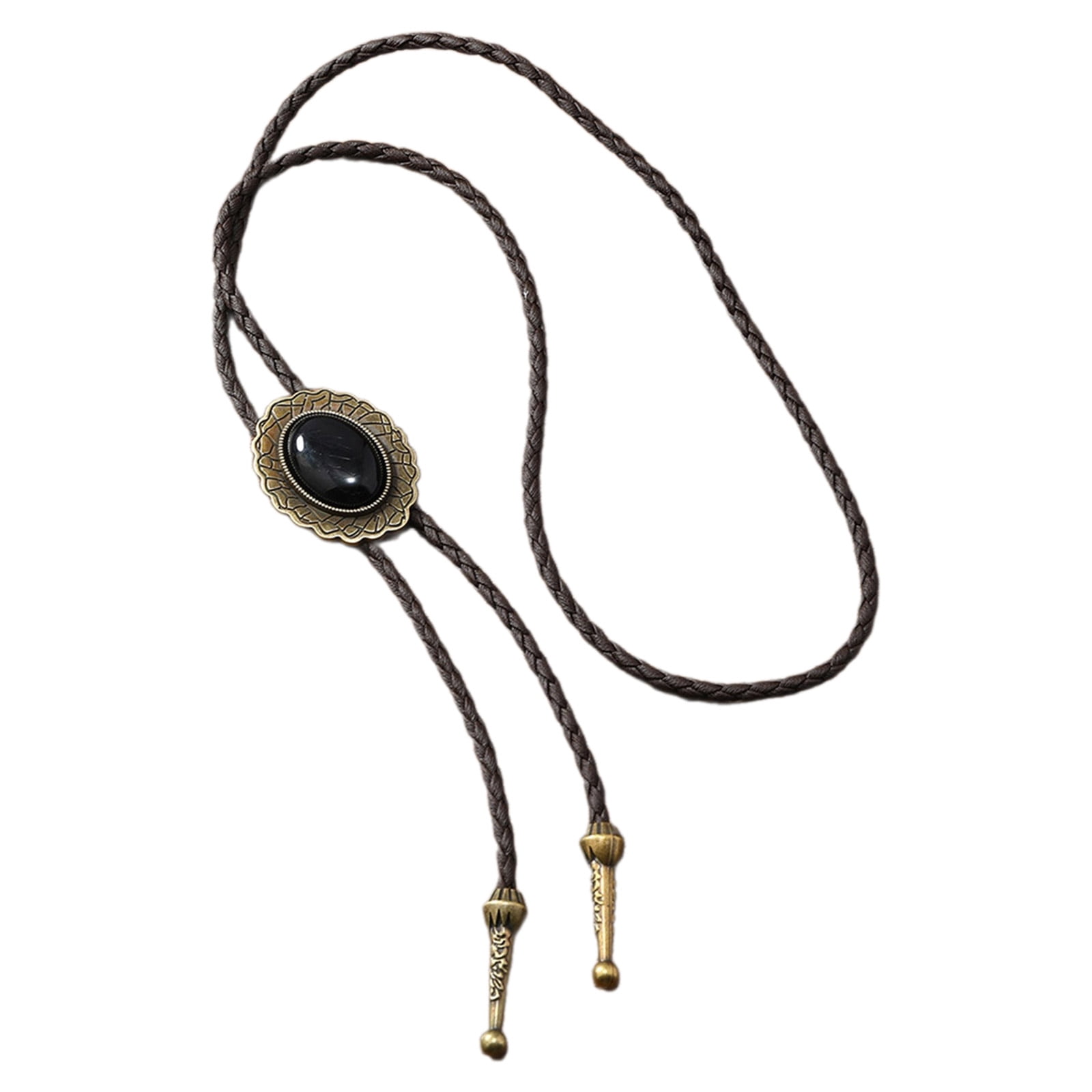 Bolo Tie Punk Necktie Vintage Metal Bird Stone Cowboy Hat Pendant ...