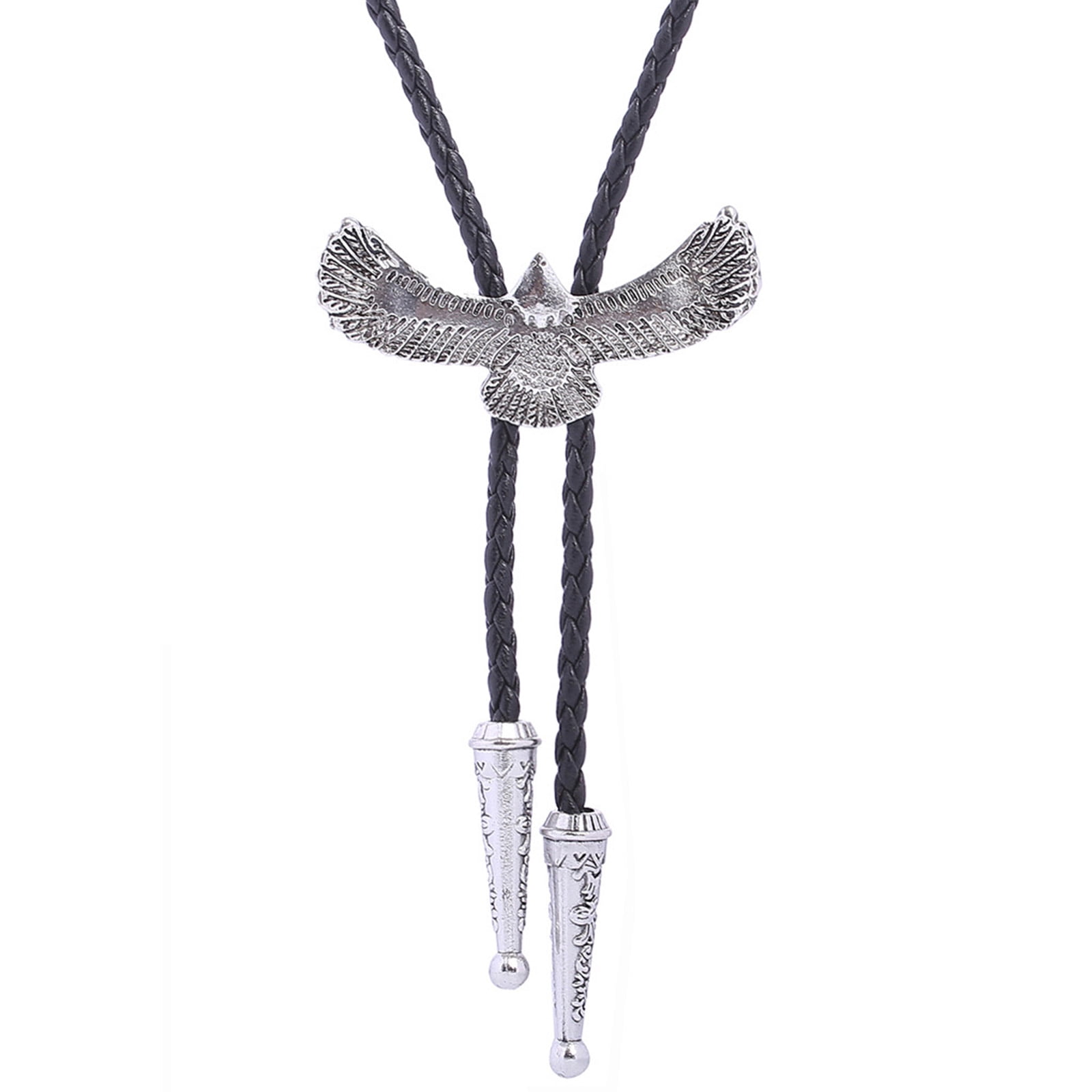 Bolo Tie for Men Western Cowboy Necktie with Relief Buckle Decorations ...