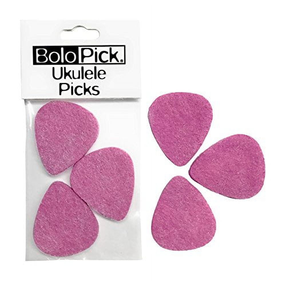 BoloPick Felt Picks for Ukulele 6 Pack (Pretty Pink) - Walmart.com