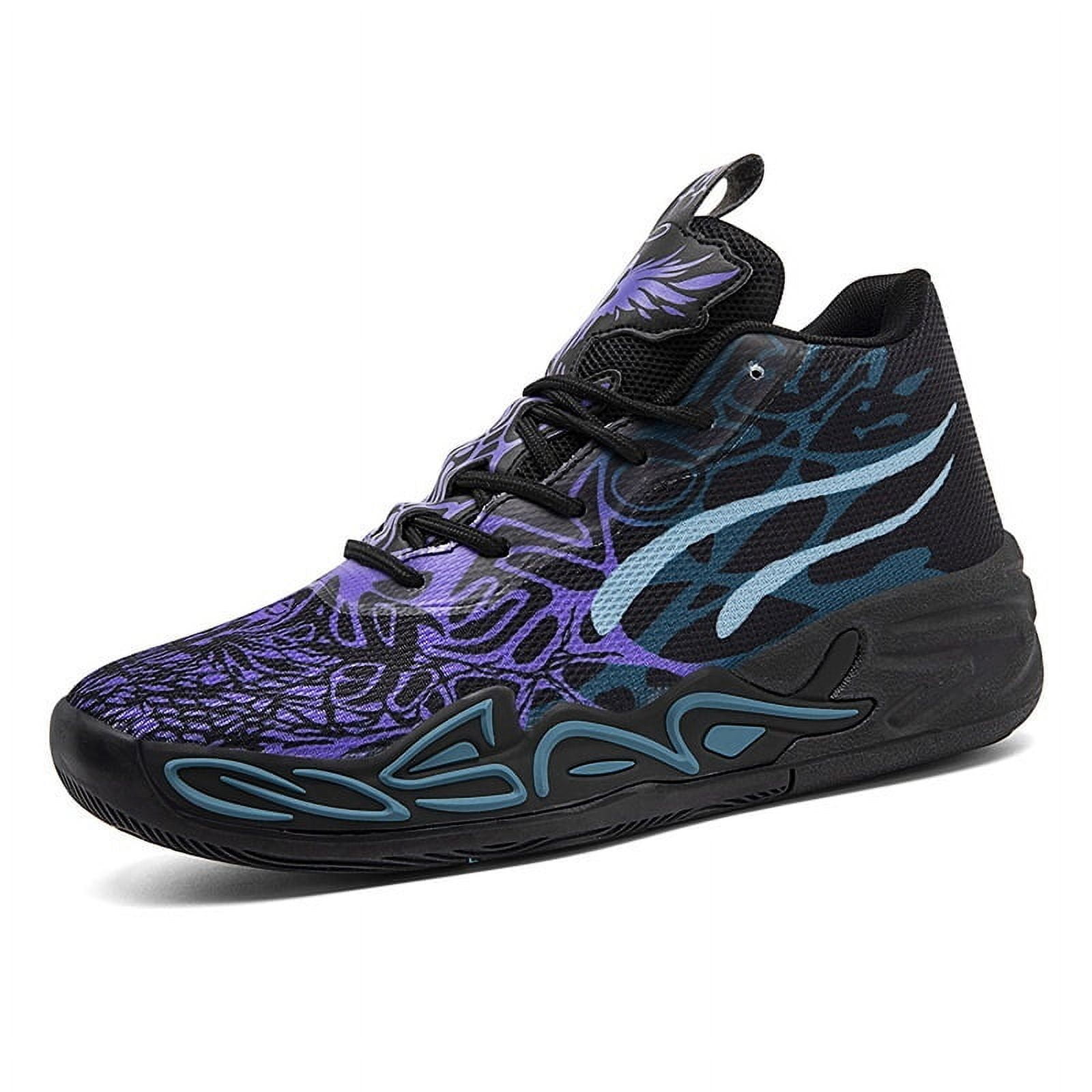 Bolognifi Men's Basketball Boots Mesh Breathable Fashionable Sports ...