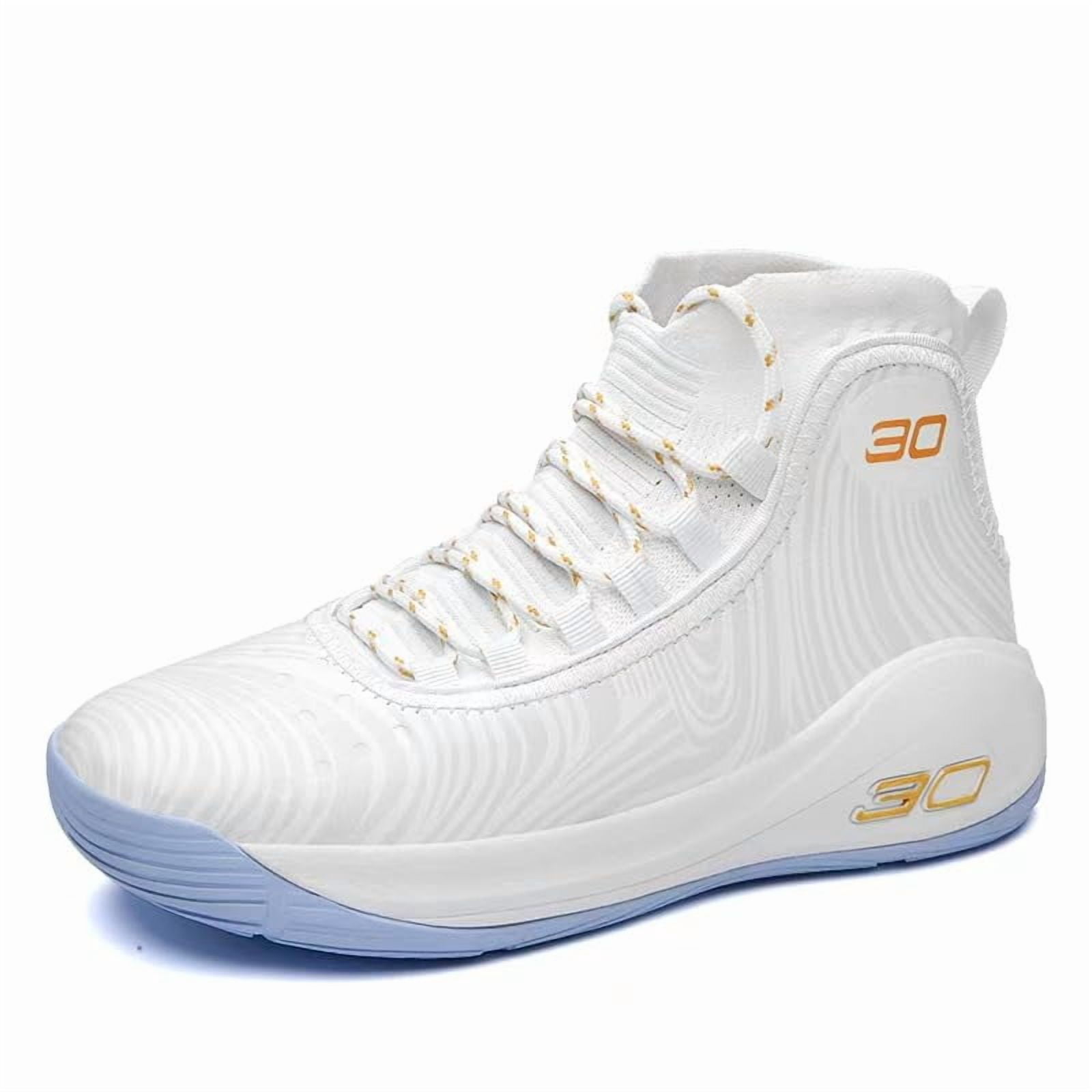 Bolognifi Men's Basketball Shoes High Cut Breathable Anti Slip Indoor ...