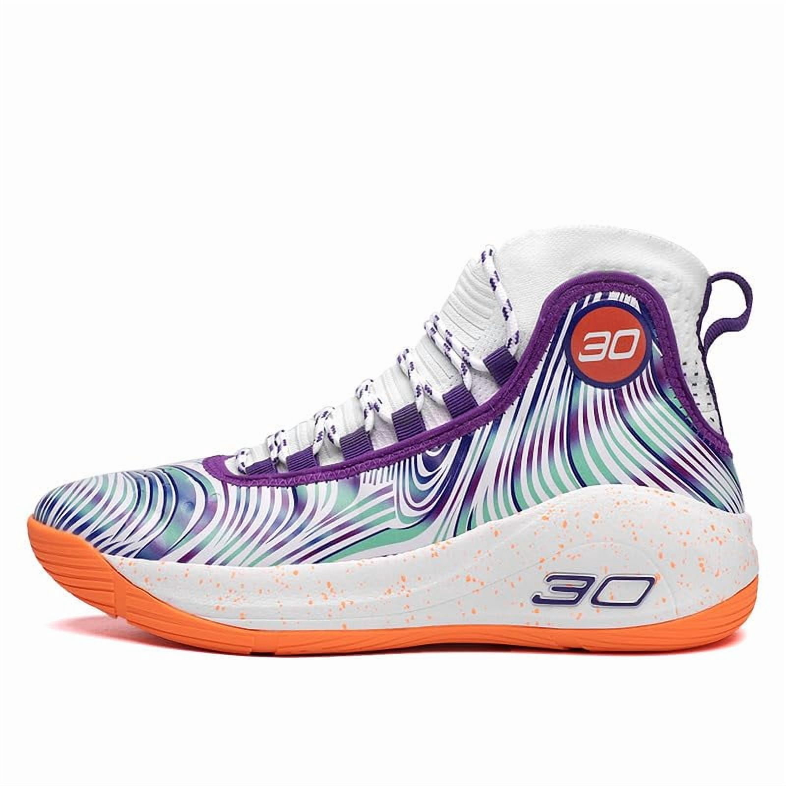 Bolognifi Men's Basketball Shoes High Cut Breathable Anti Slip Indoor ...