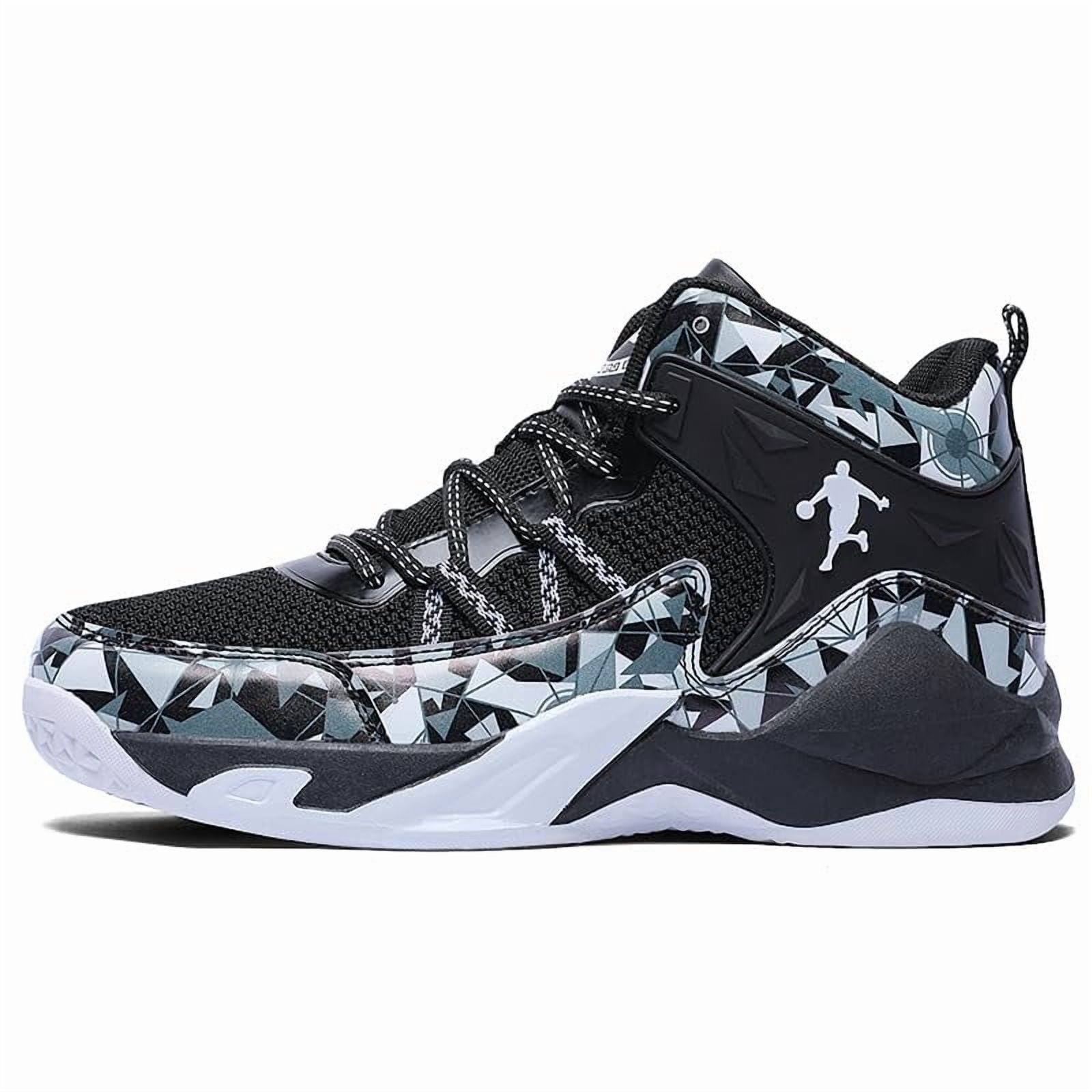 Bolognifi Unisex Basketball Shoes High Top Mesh High Top Training Anti ...