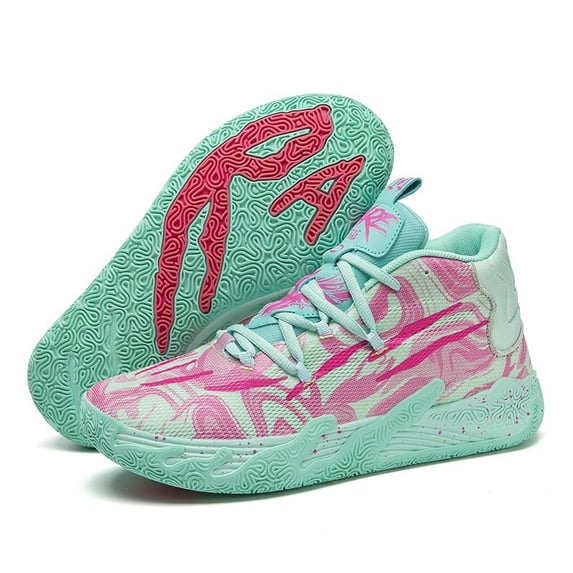 Bolognifi Unisex Basketball Sneakers Breathable Athletic Shoes with ...