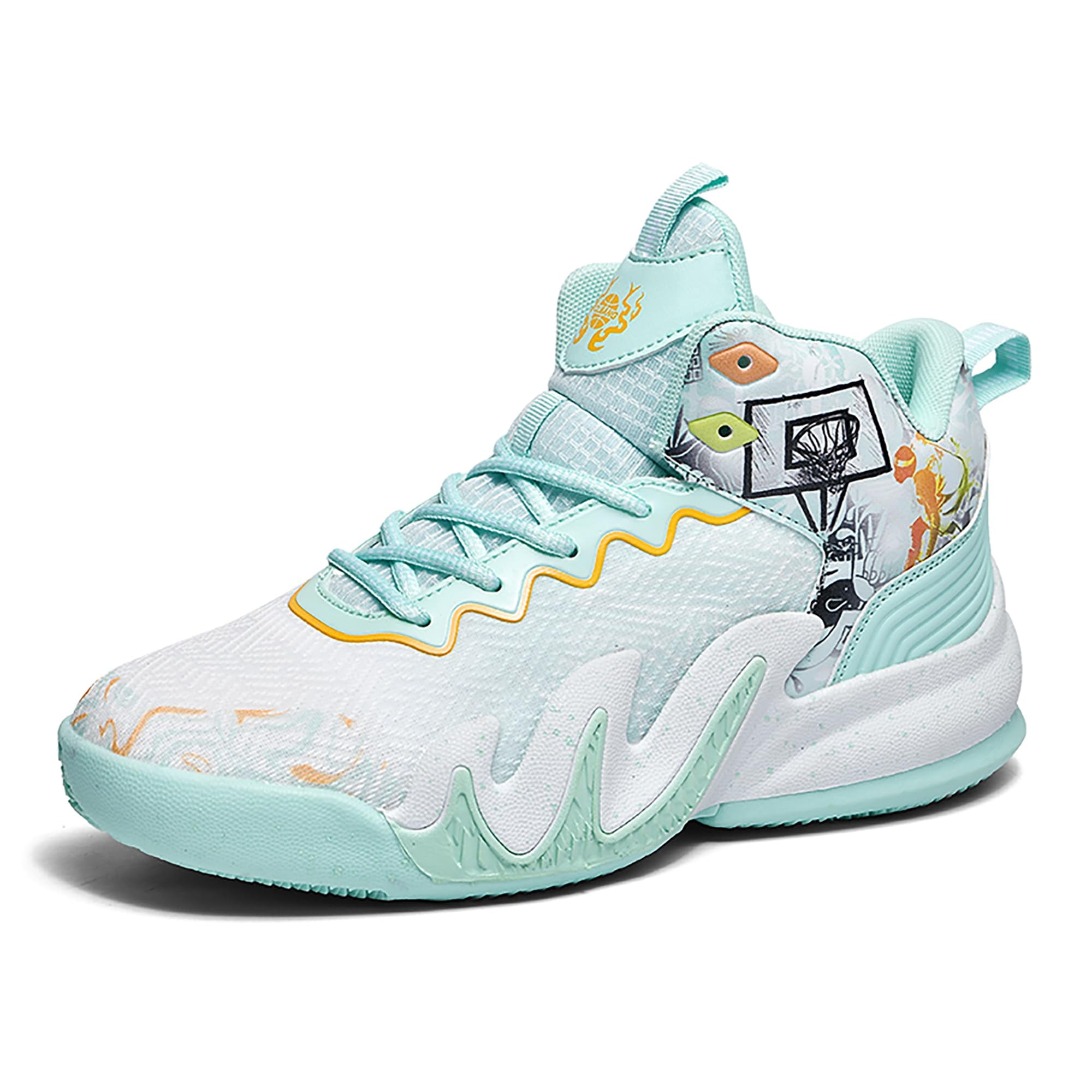 Bolognifi Unisex's Basketball Shoes Anti Slip Outdoor Fashion Training ...