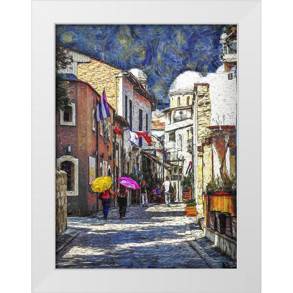 Bolokofsky, Ronald 11x14 White Modern Wood Framed Museum Art Print ...