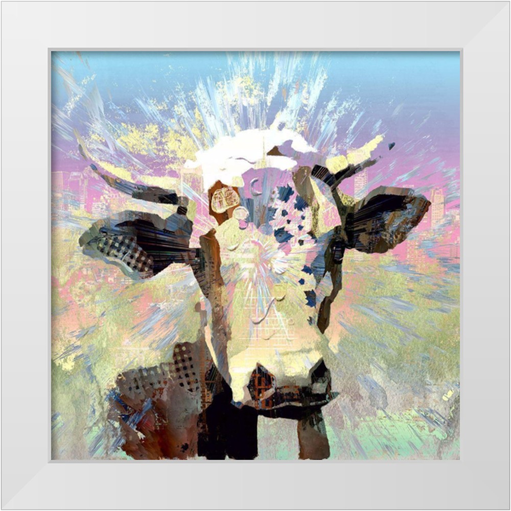 Bolokofsky, Ronald 12x12 White Modern Wood Framed Museum Art Print ...