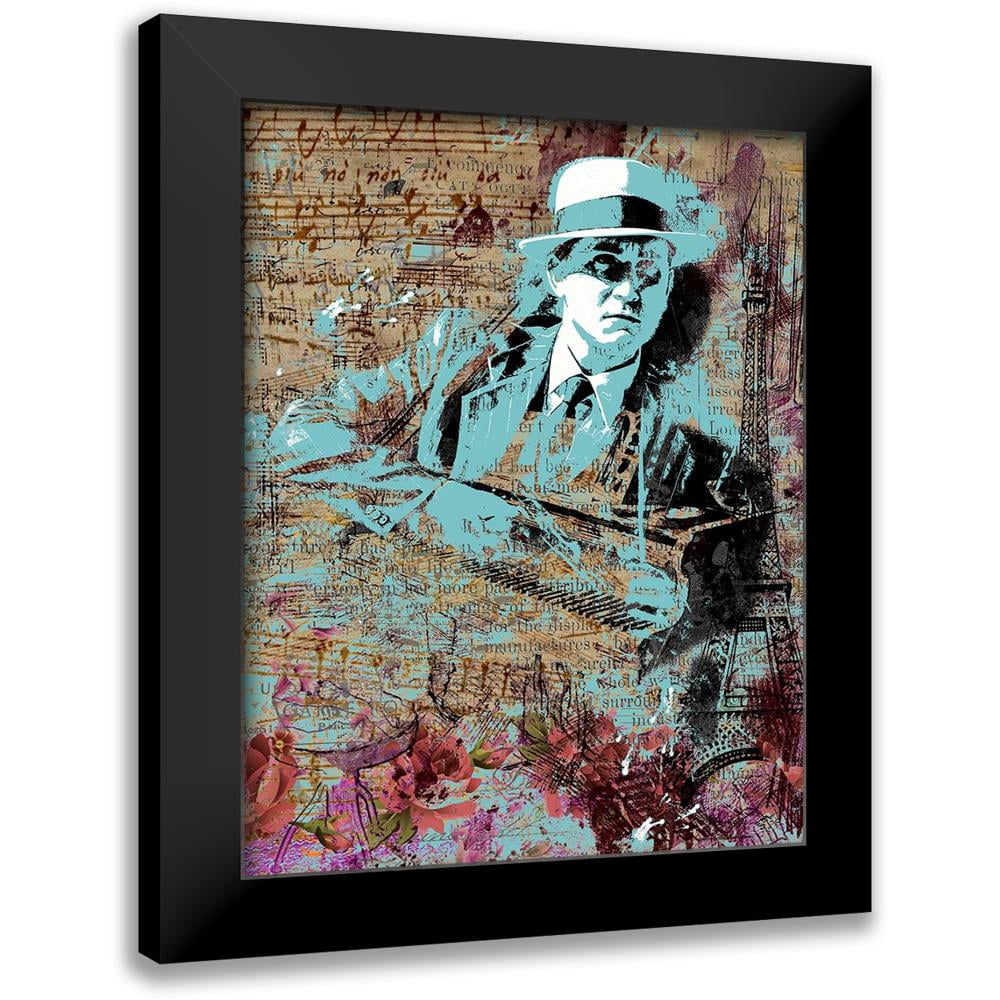 Bolokofsky, Ronald 12x14 Black Modern Framed Museum Art Print Titled ...