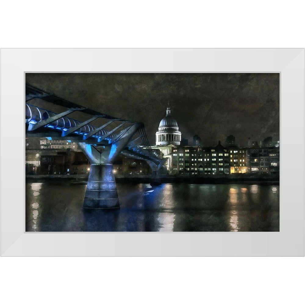 Bolokofsky, Ronald 14x10 White Modern Wood Framed Museum Art Print ...