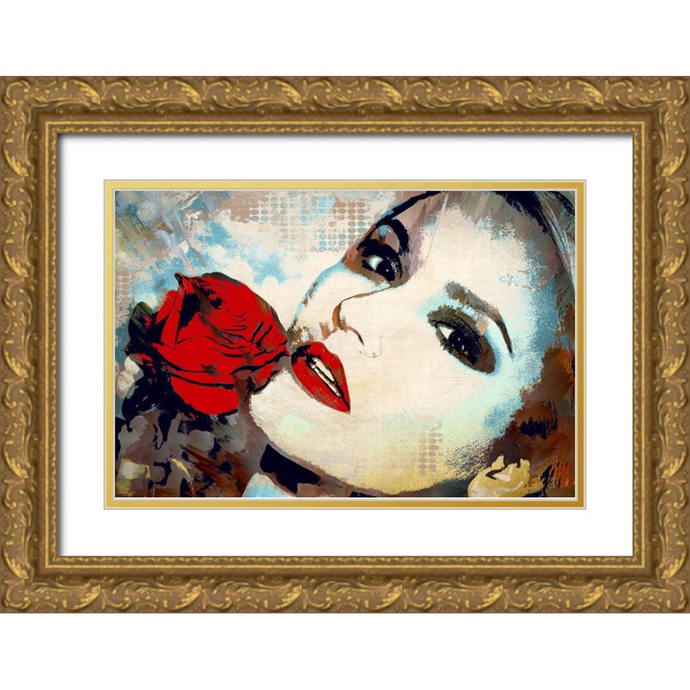 Bolokofsky, Ronald 14x11 Gold Ornate Wood Framed with Double Matting ...