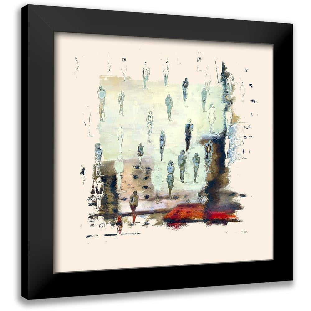 Bolokofsky, Ronald 15x15 Black Modern Framed Museum Art Print Titled ...