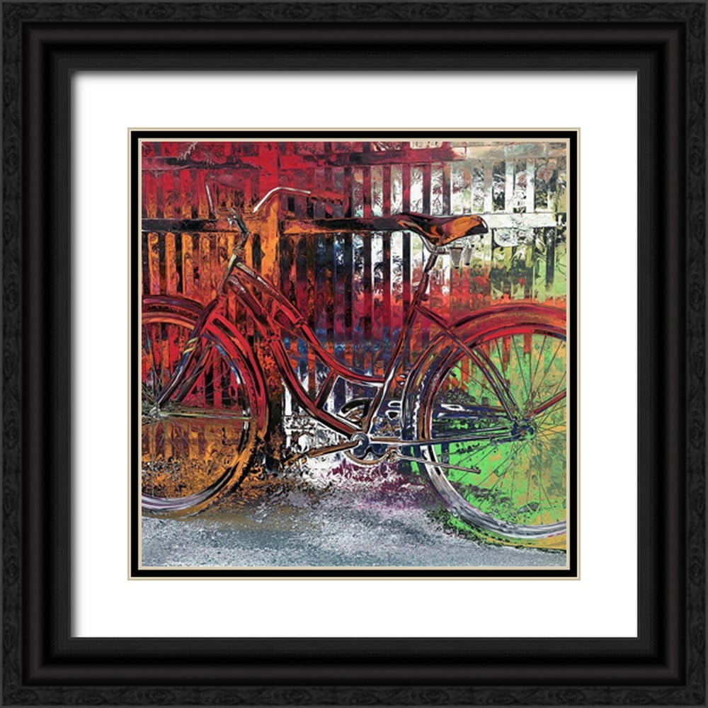 Bolokofsky, Ronald 15x15 Black Ornate Wood Framed with Double Matting Museum Art Print Titled ...