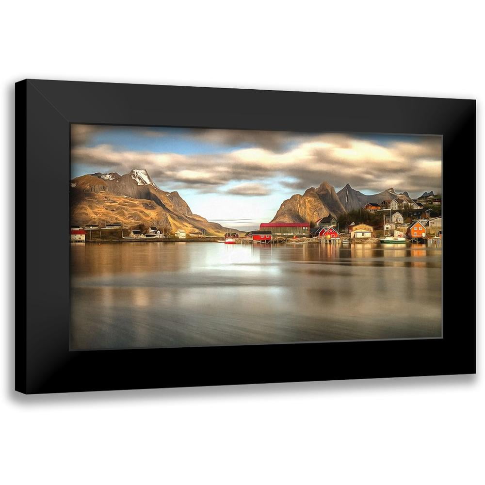 Bolokofsky, Ronald 18x12 Black Modern Framed Museum Art Print Titled ...