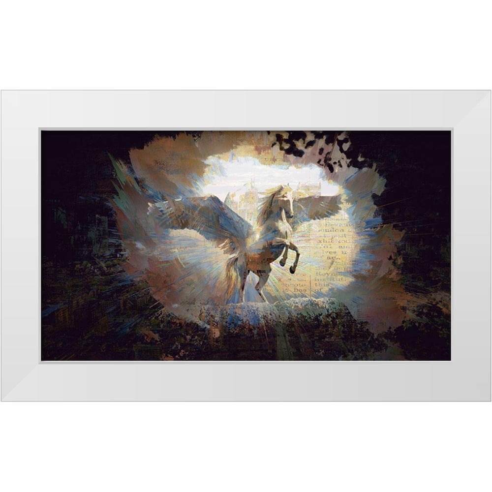 Bolokofsky, Ronald 18x12 White Modern Wood Framed Museum Art Print ...