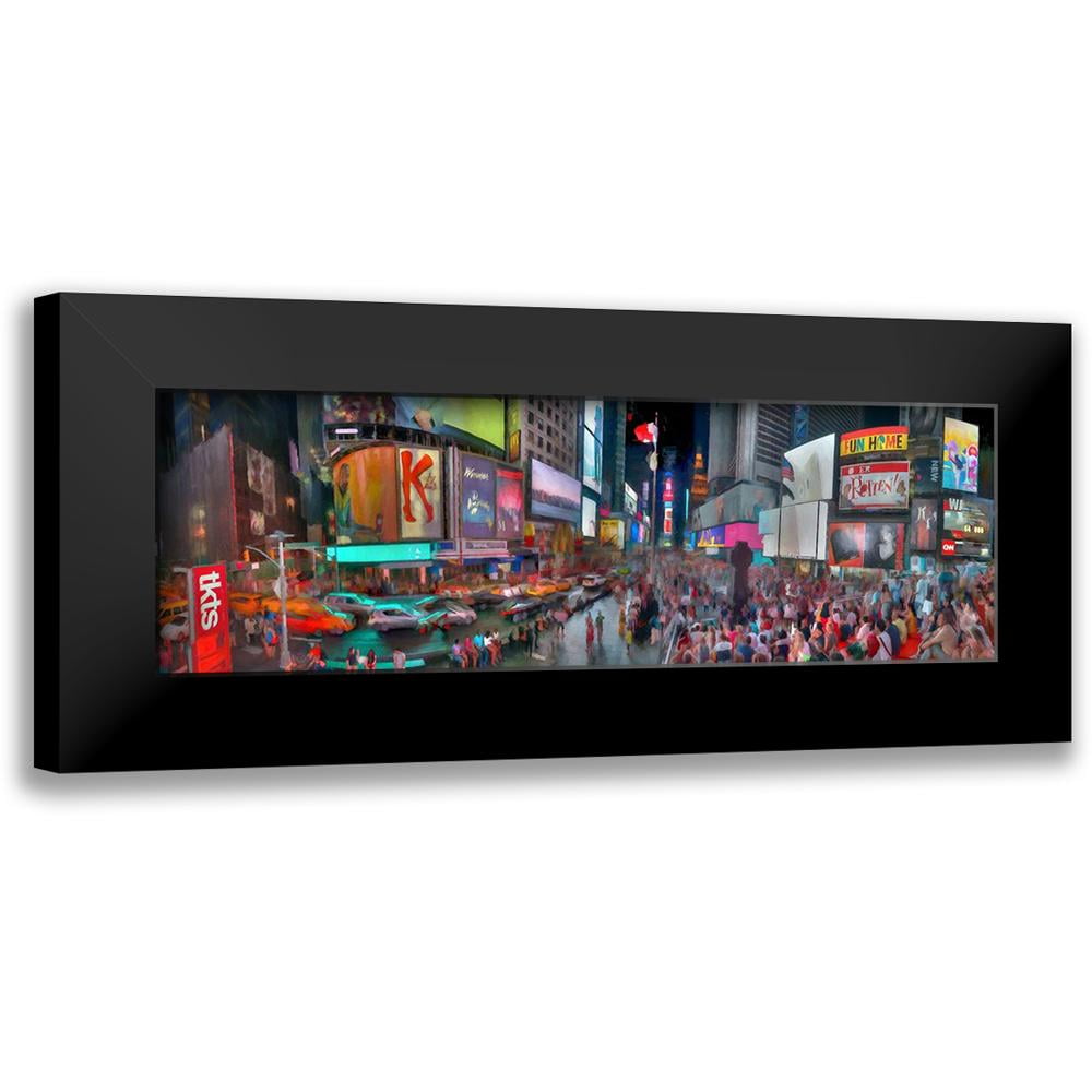 Bolokofsky, Ronald 18x8 Black Modern Framed Museum Art Print Titled ...