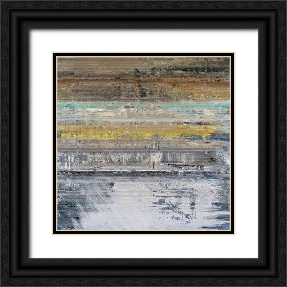 Bolokofsky, Ronald 20x20 Black Ornate Wood Framed with Double Matting ...