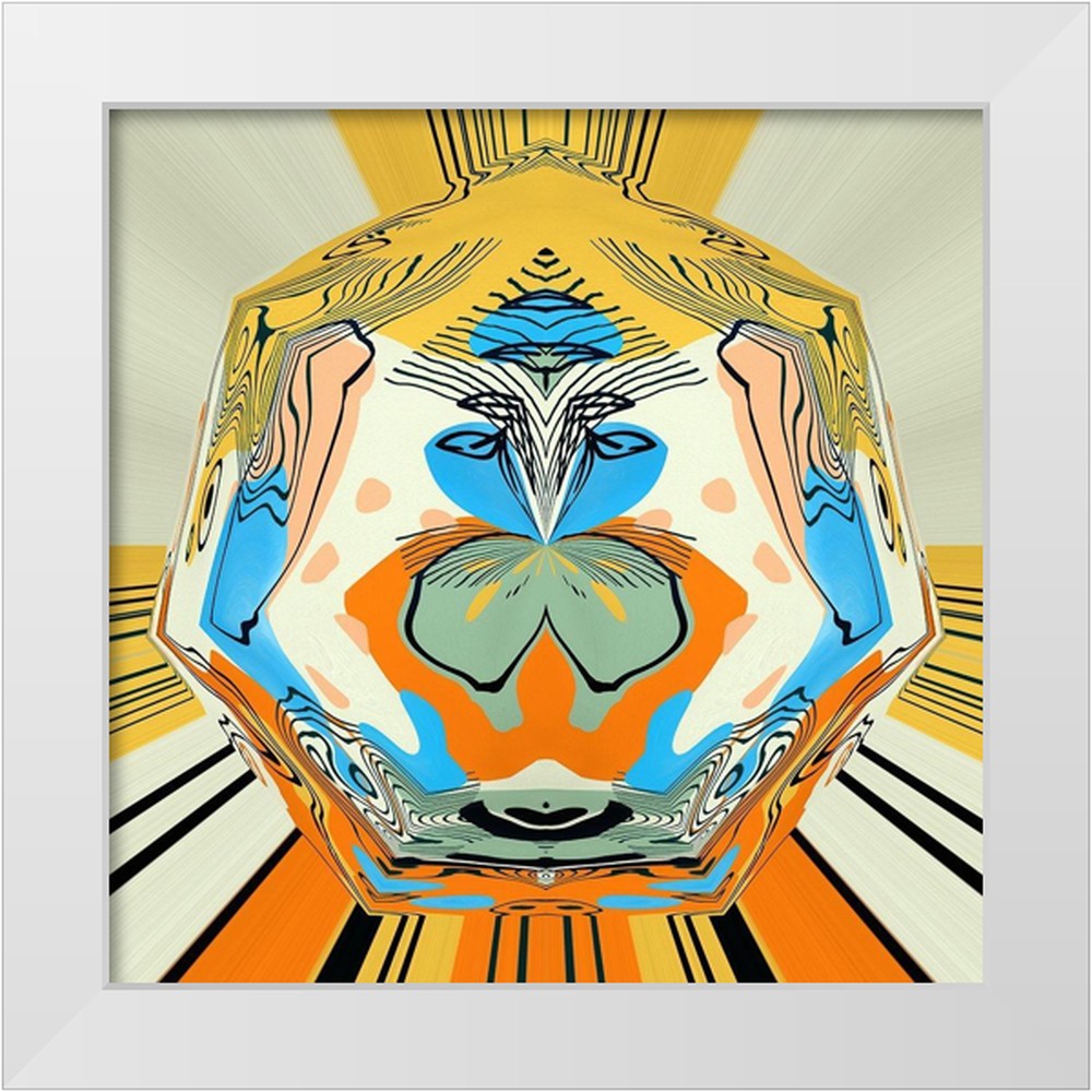 Bolokofsky, Ronald 20x20 White Modern Wood Framed Museum Art Print ...