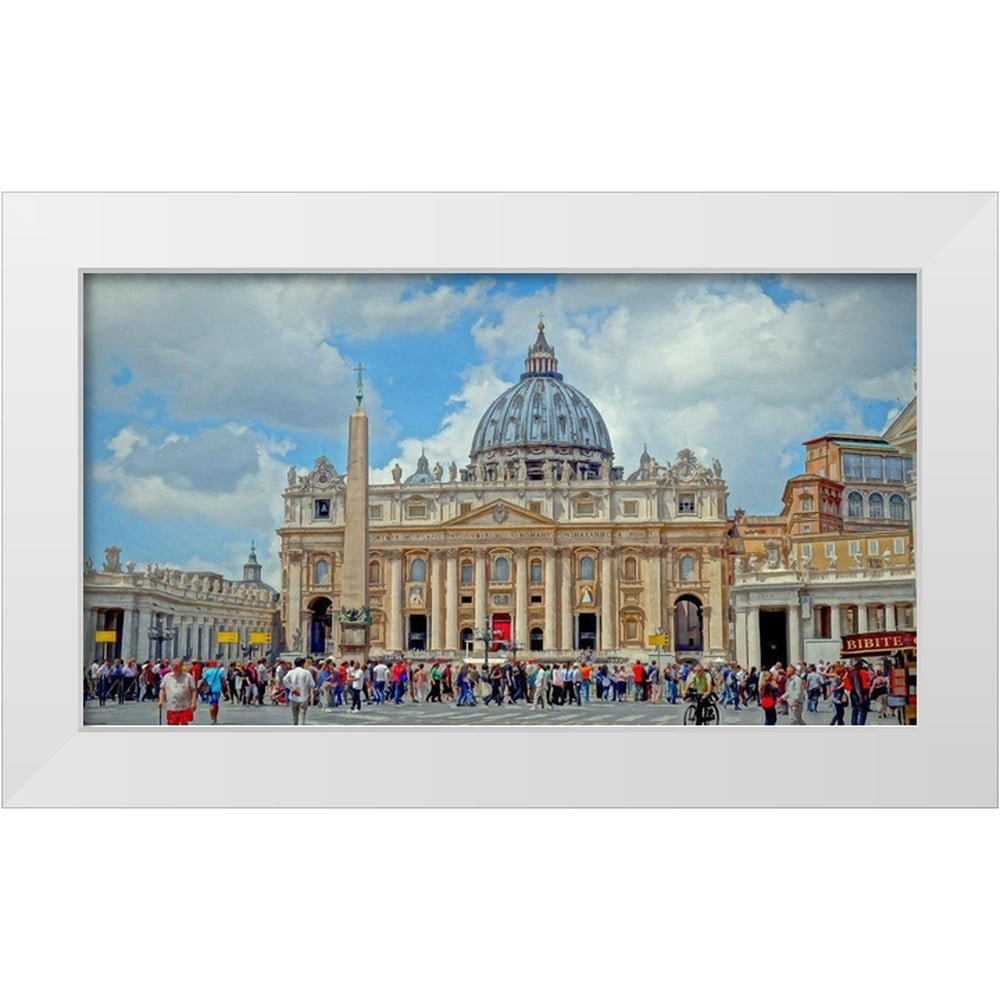 Bolokofsky, Ronald 24x15 White Modern Wood Framed Museum Art Print ...