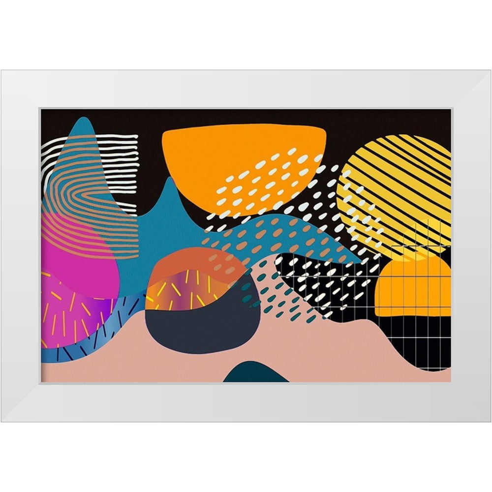 Bolokofsky, Ronald 24x17 White Modern Wood Framed Museum Art Print ...