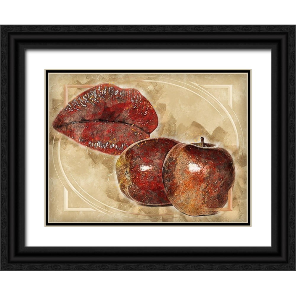 Bolokofsky, Ronald 24x19 Black Ornate Wood Framed with Double Matting ...