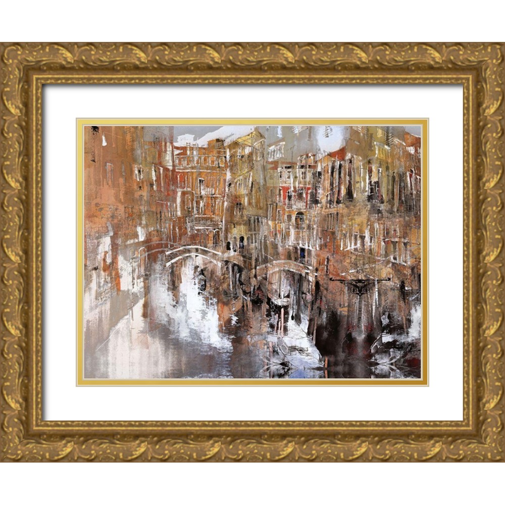 Bolokofsky, Ronald 24x19 Gold Ornate Wood Framed with Double Matting ...
