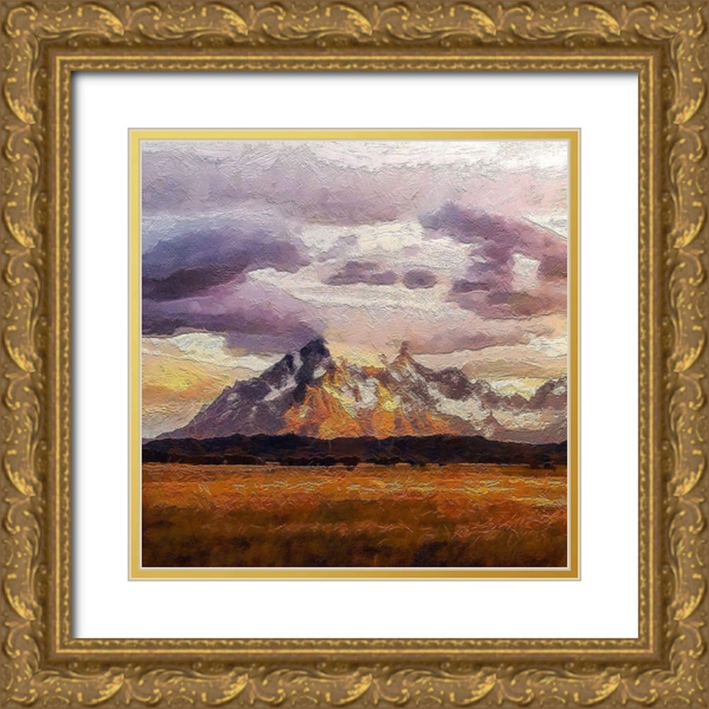 Bolokofsky, Ronald 26x26 Gold Ornate Wood Framed with Double Matting ...