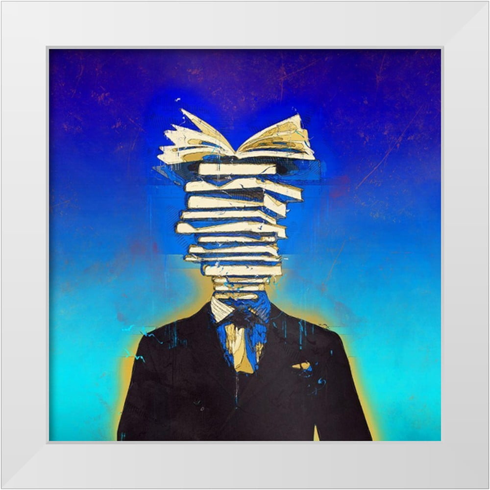 Bolokofsky, Ronald 26x26 White Modern Wood Framed Museum Art Print ...