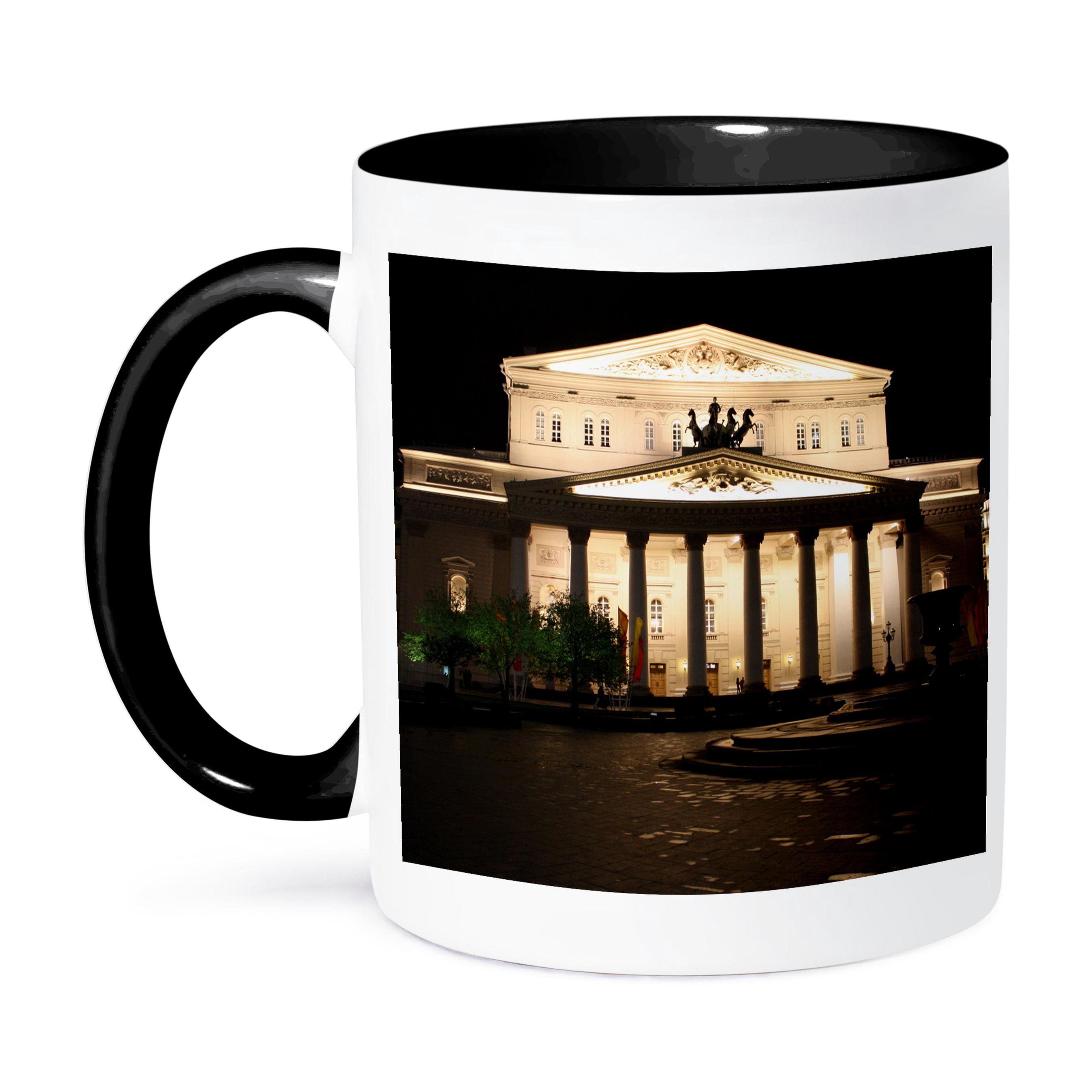 Bolshoi Theater At Night, Moscow, Russia Photo By Rhonda Albom, 15oz ...