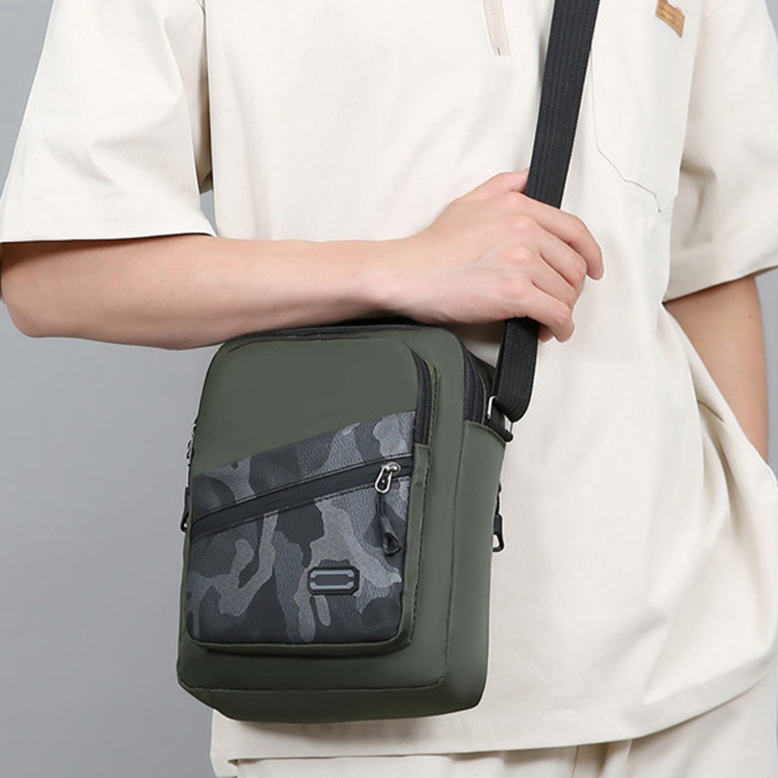 Bolso de hombro de camuflaje de gran capacidad, moderno, multifuncional, impermeable, con ...