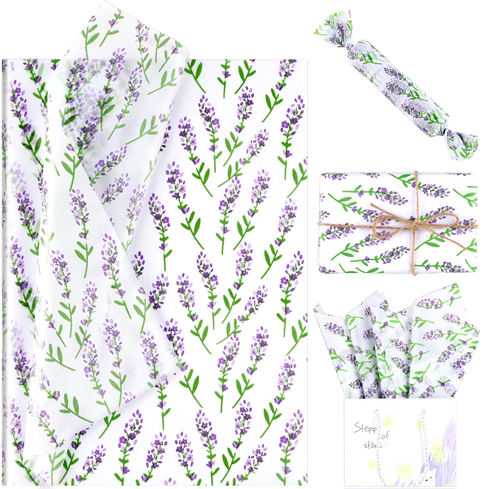 Bolsome 100 Count Lavender TSF6 Tissue Paper, 20x14 Inches, Purple ...