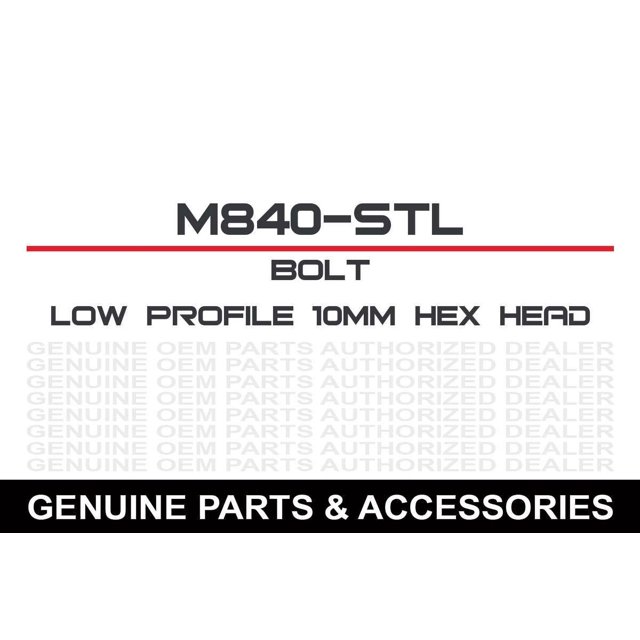 Bolt 024-20840 Low Profile Dimpled 10mm Hex Head Flange Bolts - M8 x 1. ...